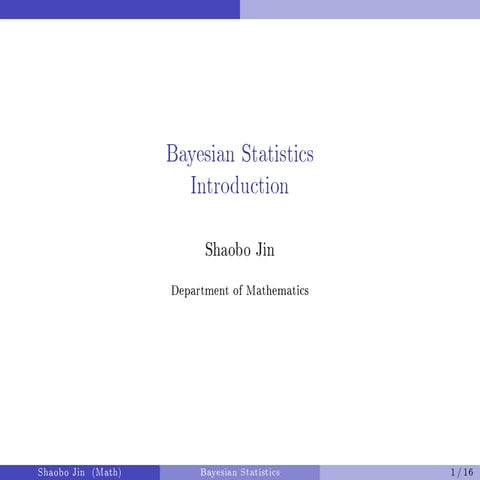bayesian_statistics_introduction_uppsala_university | PDF