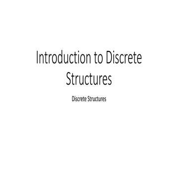 Comprehensive Introduction to Discrete Structures in Mathematics and ...