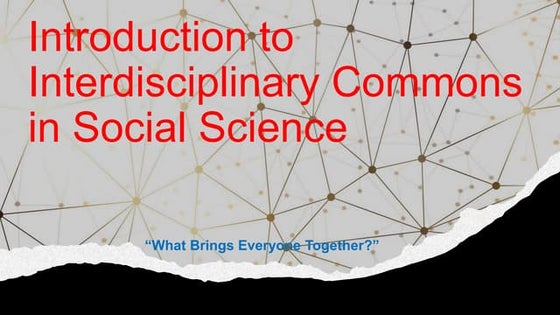 Social sciences and discipline सामाजिक विज्ञान और अनुशासन | PPT
