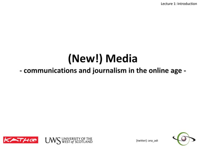 Introduction to mass communications | PPT