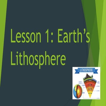 LECTURE #1L1 EARTH'S LITHOSPHERE, L2 PLATE TECTONICS, L3 EARTHQUAKE.pdf
