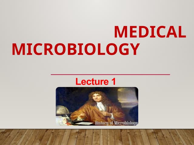 Microbiology unit 1 | PPTX