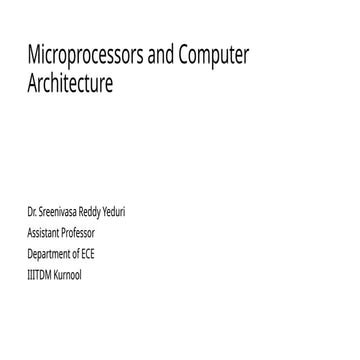 Lecture 1 Microprocessor and Computer Architecture.pptx