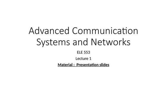 Lecture 02 Computer Networks Network Edge And Coreppt
