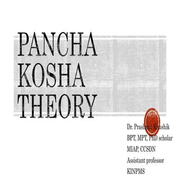 Lecture 1 Pancha Kosha Theory.pptx