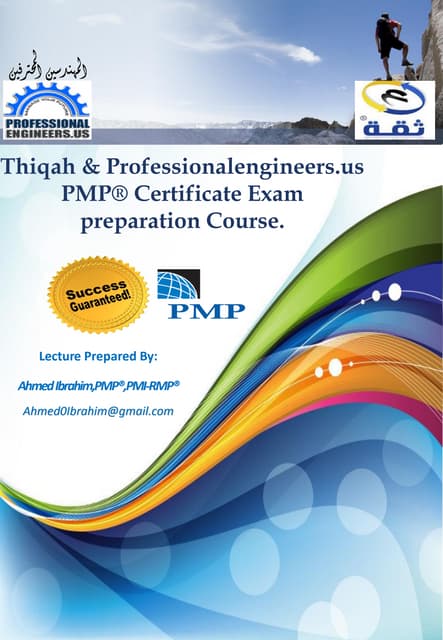 PMP Certification Presentation | PPT | Educational Assessment | Education