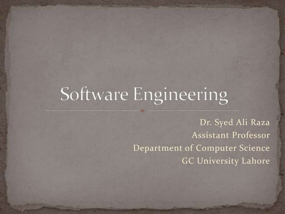 Software Engineering Practice Pptx Computer Software And Applications Computing