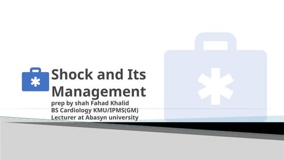 (5) nursing care plans (ncp) for cardiogenic shock | PDF