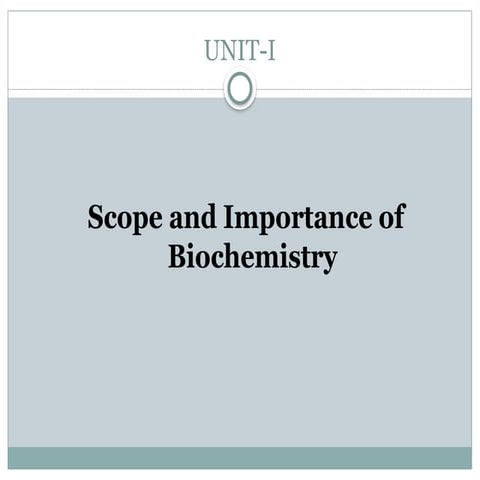 lecture 1 Unit-_I_Scope_and_importance_of_biochemistry_-_Copy.pptx