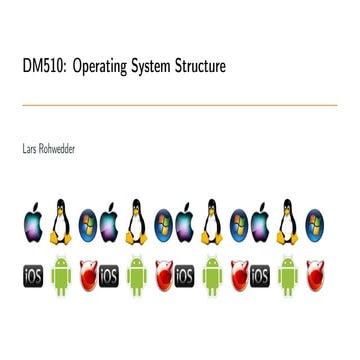 lecture 2 notes on operating systems concepts course | PDF