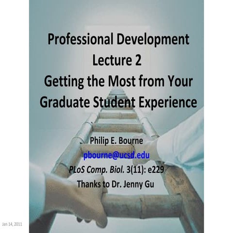Professional Development Lecture 2 2011 | PPT