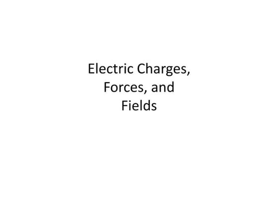 Electrostatics -1 | PPT