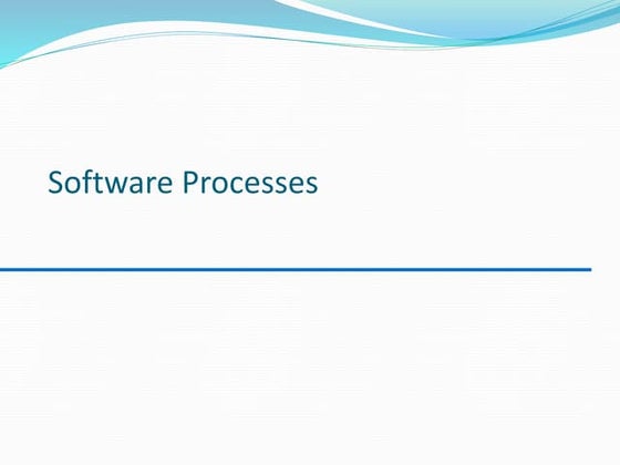 Lecture 16 Software Process - Software Engineering and Development.pptx
