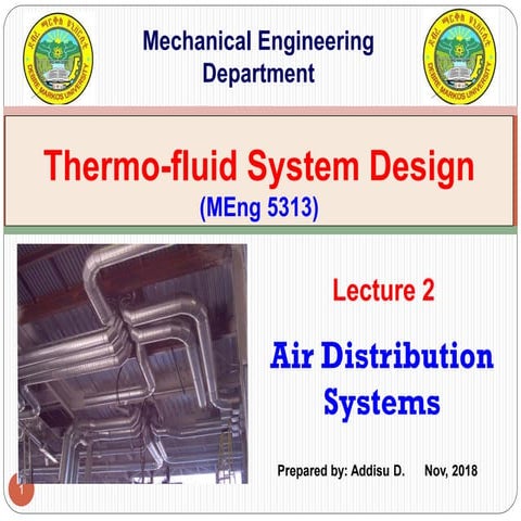 Air Distribution Systems | PDF