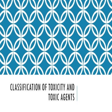 Classification of toxicity and toxic agent.pdf