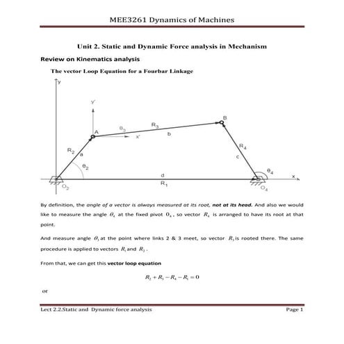 Lecture 2.2 Static and Dynamic Force Analysis.pdf