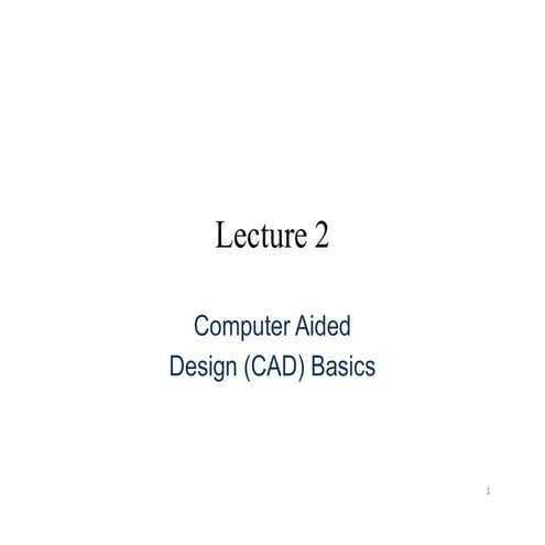 CAD commands including line, circles. rectangles | PPT