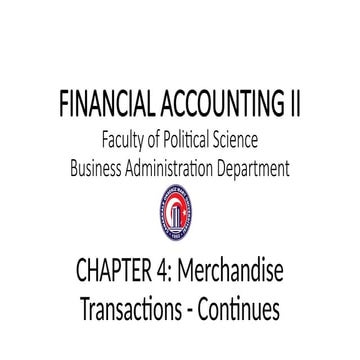 Lecture 2 of accounting classes for students | PPTX