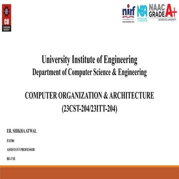 Lecture 2.1.1 (Design of control unit-Hardwired control unit).pptx