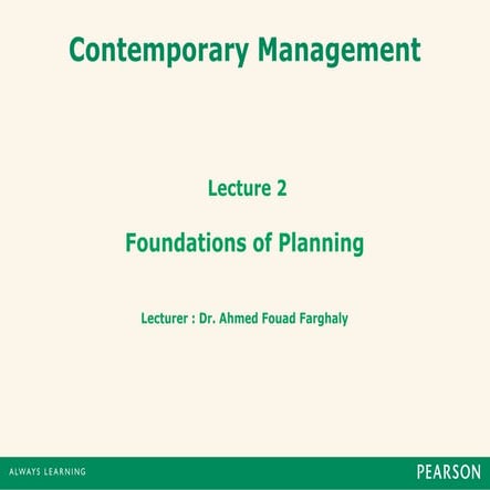 contemporary management in global training | PPT