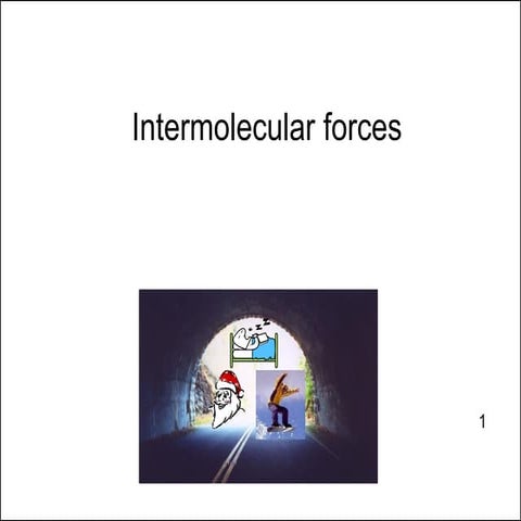 Intermolecular forces and intramolecular forces | PPT