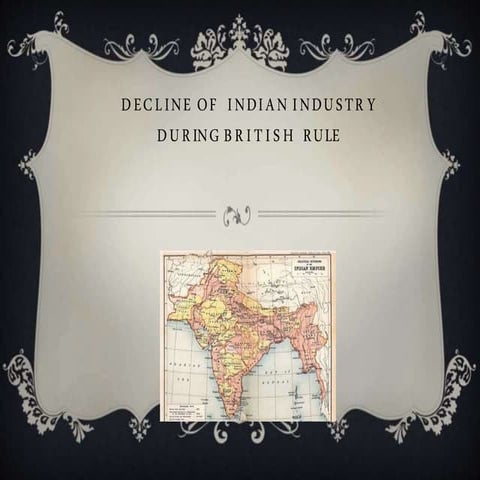 Impact of British rule on Indian Economy | PPTX