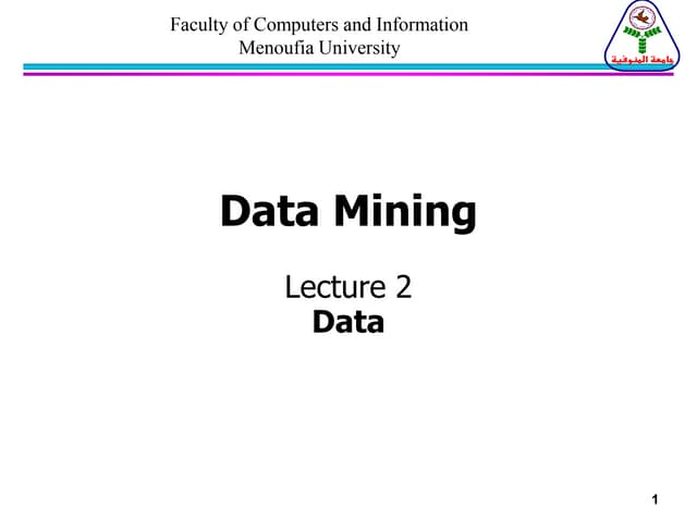 Lecture 2 - Data Mining (Data mining).pdf Lecture 2 - Data Mining (Data mining).pdf
