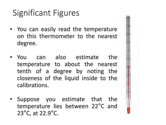 Significant figures | PPT