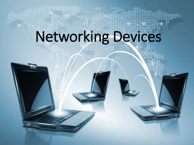 Networking Devices | PPTX
