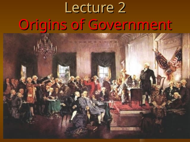 The 4 theories of government | PPT