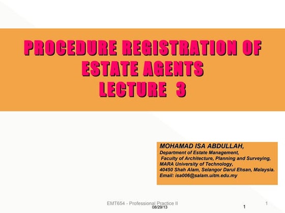 RealEstate License Certificate | PPT