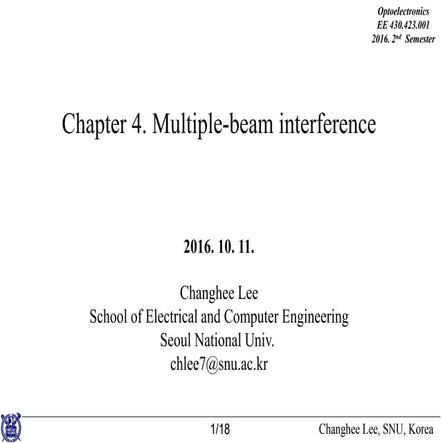 Fabry–pérot interferometer picoseconds dispersive properties | PDF