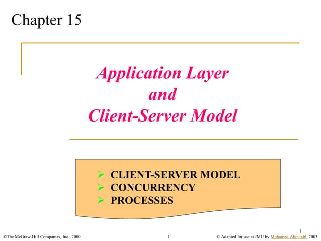 Lecture 20 Client Server Modelppt