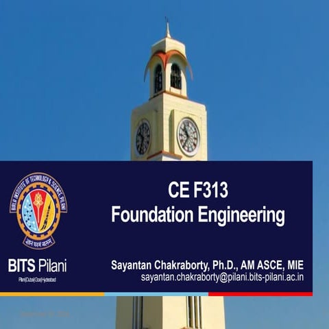 Pile Foundations in Foundation Engineering | PPT
