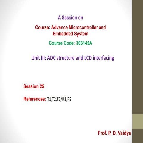 ADC structure | PPTX | Computing | Technology & Computing