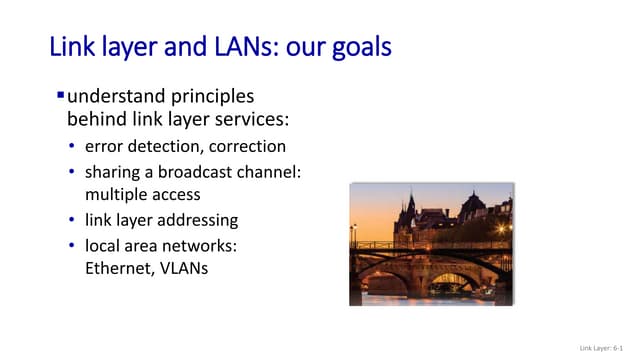 Lecture 25 Link Layer Error Detection And Multiple Access Pptx