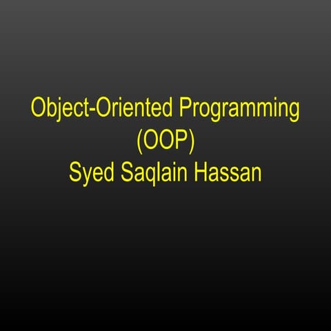 OOP focus on C++ programming Lecture28.ppt