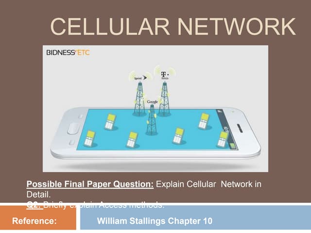 Cellular network | PPTX