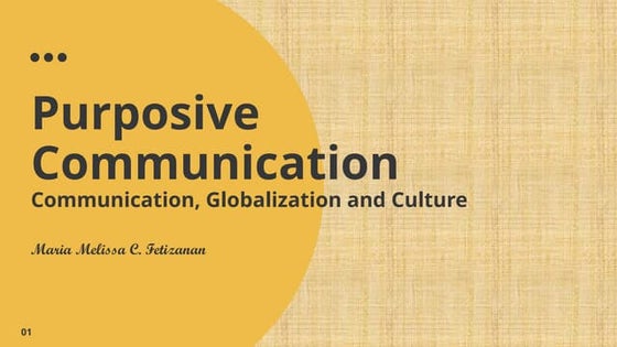 Globalization and Communication | PPTX | Business | Business and Finance