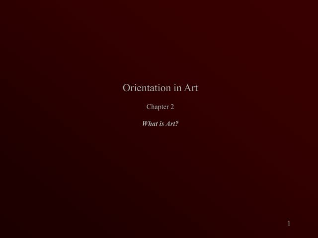 Art Appreciation: Principles & Elements of Art | PPTX