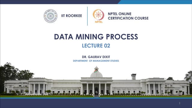 Lecture 2 Data mining process.pdf Lecture 2 Data mining process.pdf