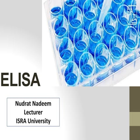 Elisa and Its types | PPTX | Chemistry | Science