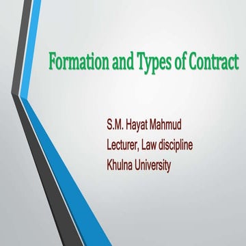 Lecture 2_Formation and Types of Contract.pptx
