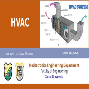 Introduction in Psychometric processes in HVAC systems | PPTX