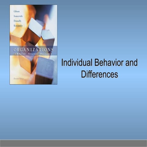 Individual differences | PPTX