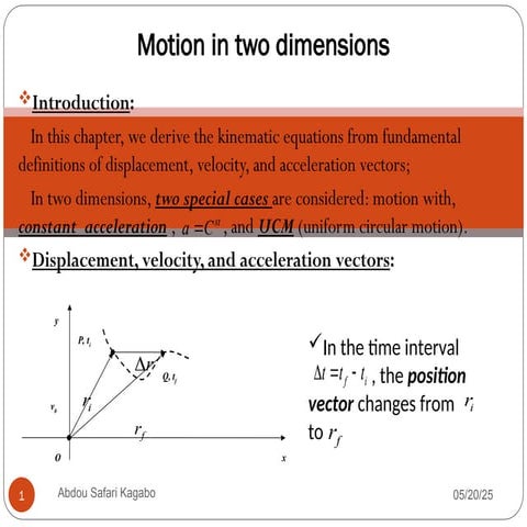 Lecture 2_Motion in two dimensions_physics.ppt