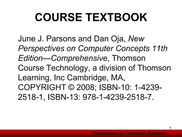 Introduction To Computer Systems Architecture Of Computer Systems Ppt 0305