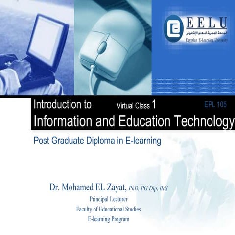 Introduction to Information and Education Technology 2 | PPT