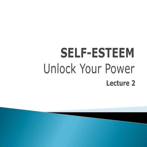 Self-Esteem | PPTX