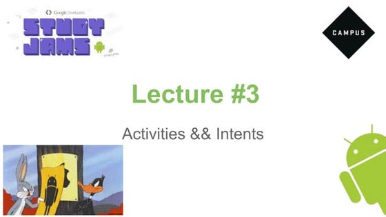 Android programming basics | PDF